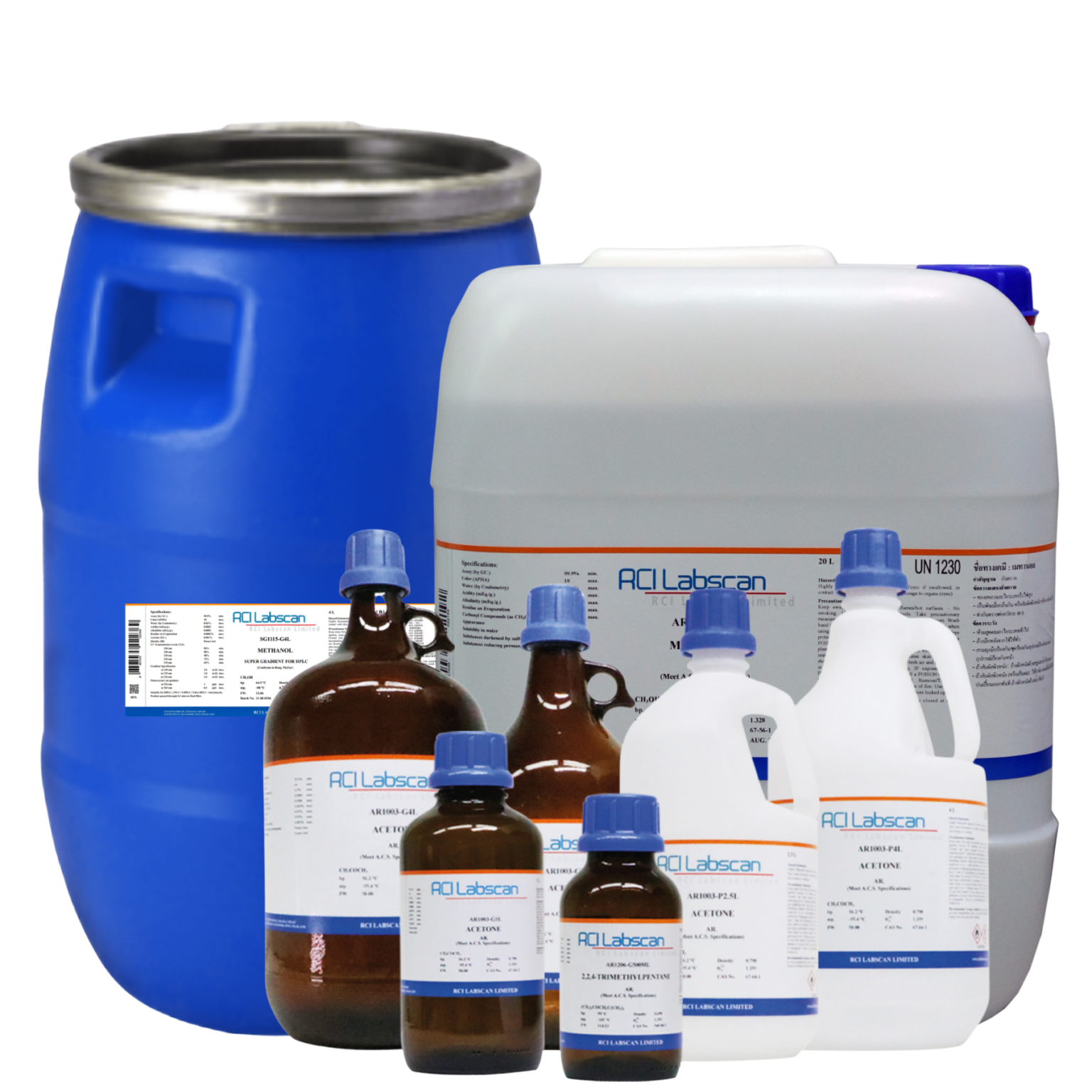 Nitric Acid 69%, Ultrapure - RCI LABSCAN LIMITED (EN)