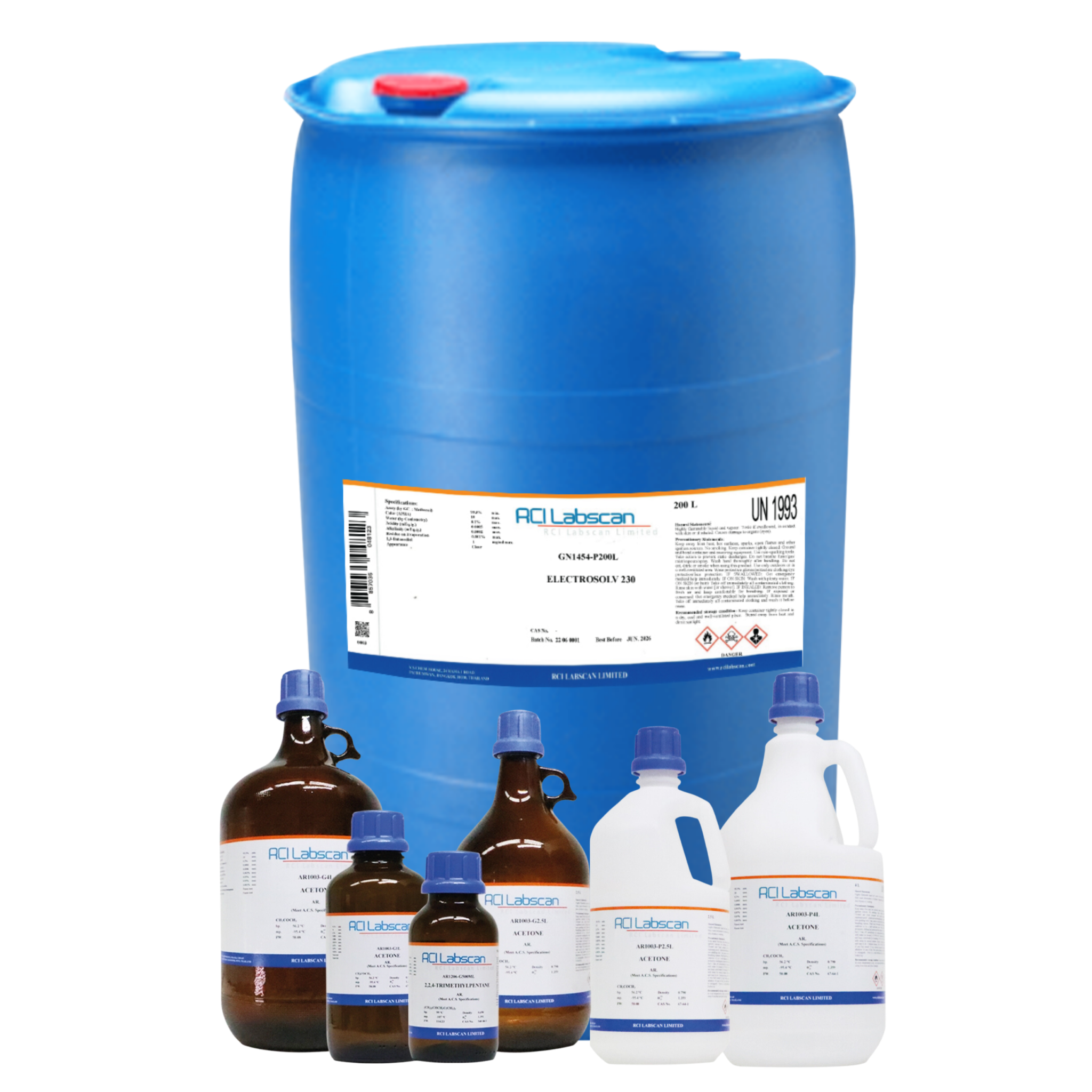 Acetone, AR - RCI LABSCAN LIMITED (EN)