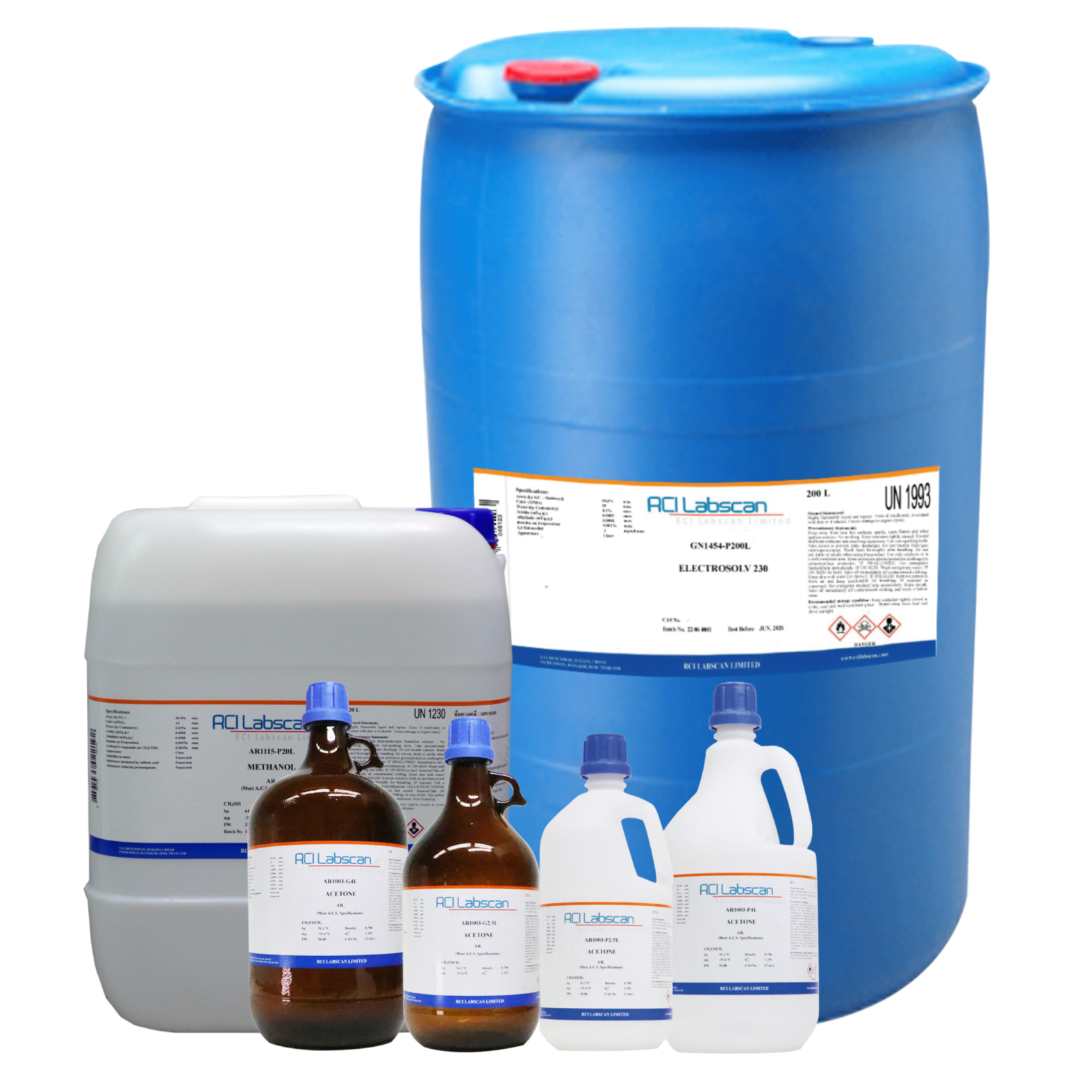 Hydrochloric Acid 37%, AR - RCI LABSCAN LIMITED (EN)