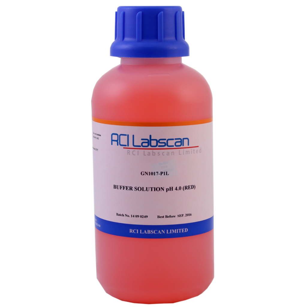 Buffer Solution pH 4.0 (Red) - RCI LABSCAN LIMITED (EN)