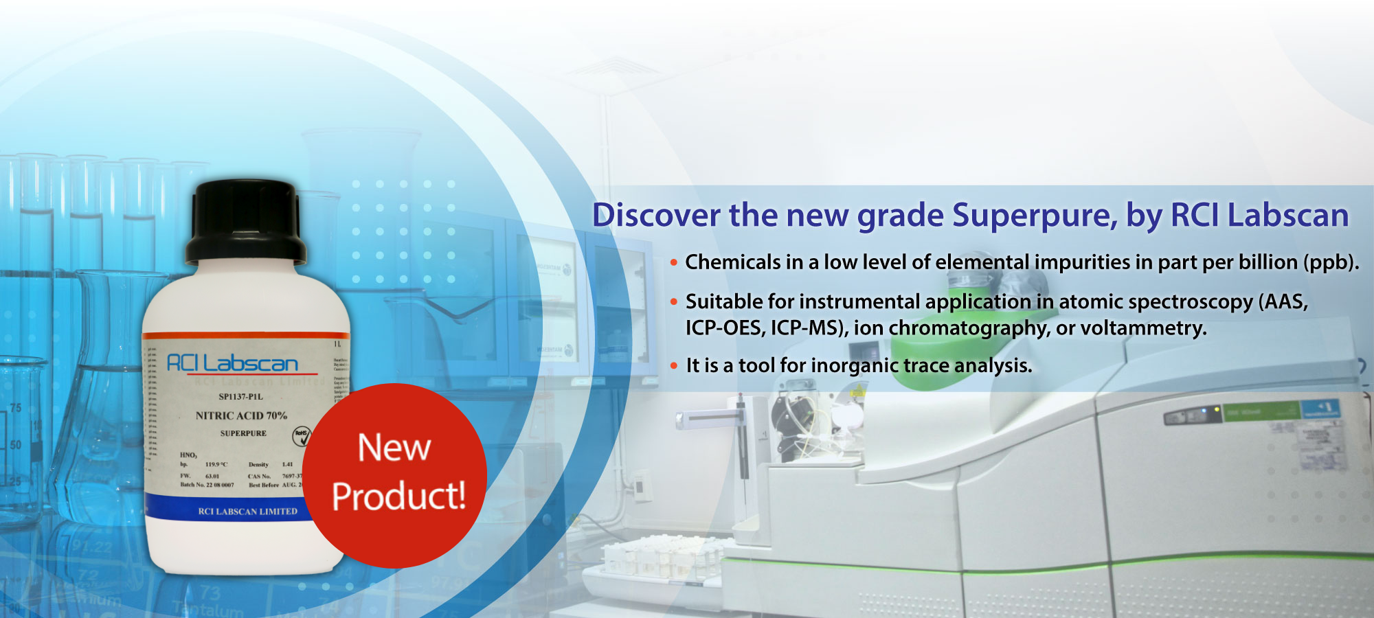 Global Chemical Supplier & Distributor | RCI Labscan Ltd