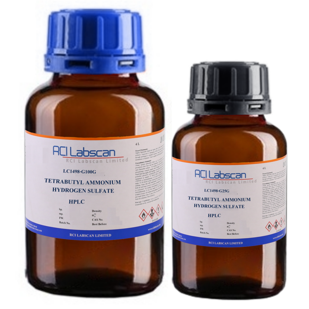 Tetrabutyl Ammonium Hydrogen Sulfate, HPLC - RCI LABSCAN LIMITED (EN)