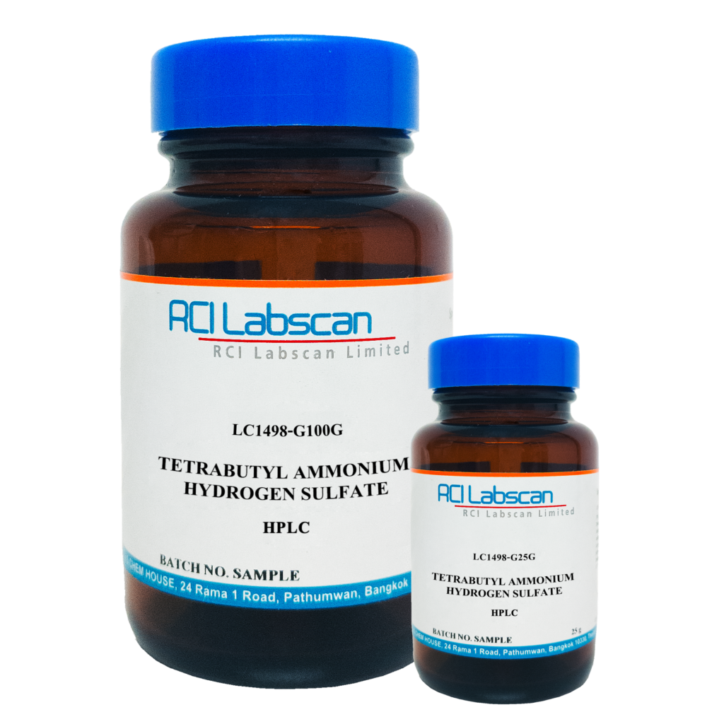 Tetrabutyl Ammonium Hydrogen Sulphate, HPLC - RCI LABSCAN LIMITED (EN)