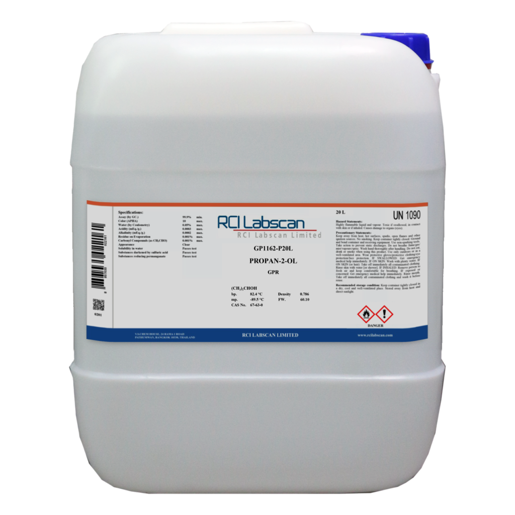 Propan-2-ol, GPR - RCI LABSCAN LIMITED (EN)