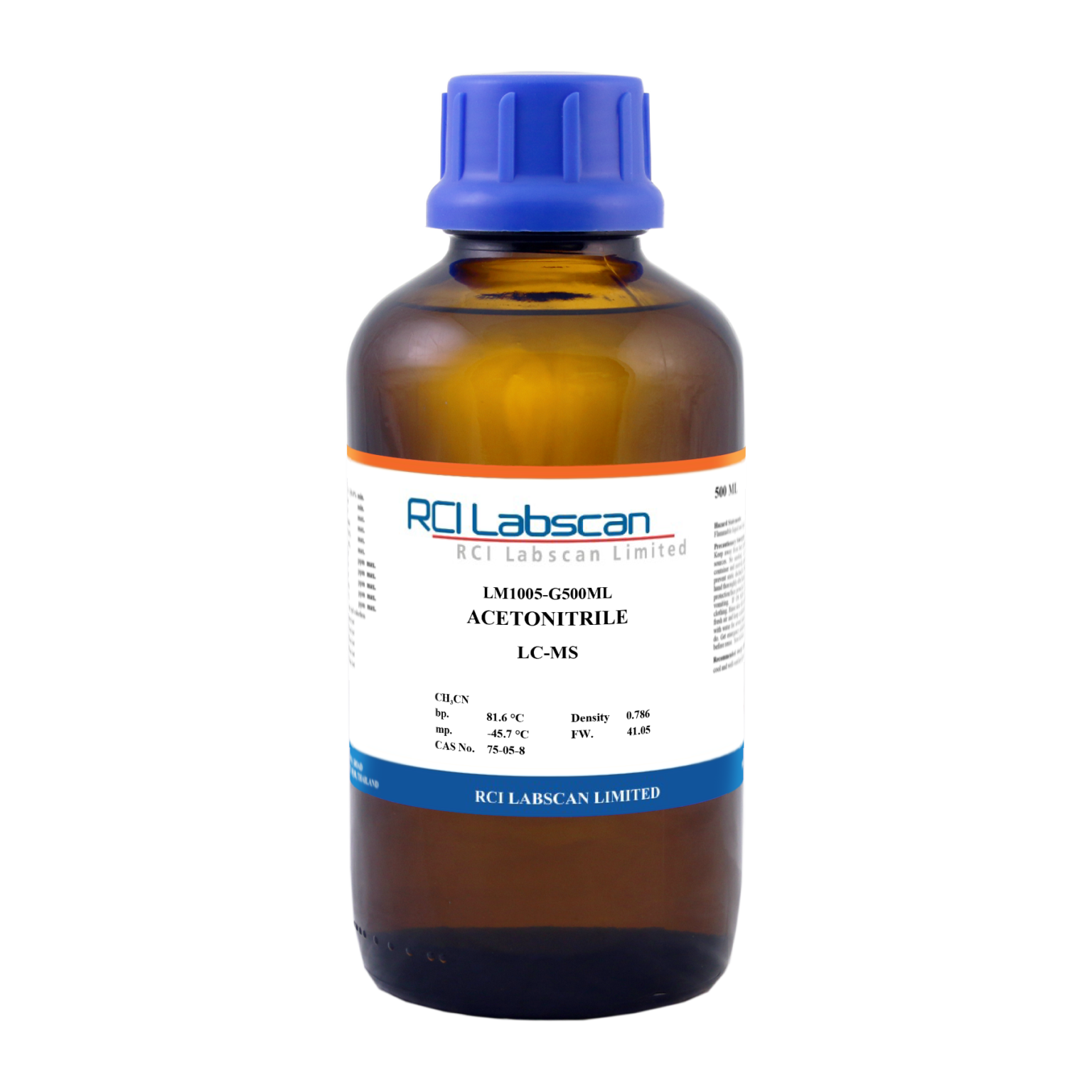 Acetonitrile, LC-MS - RCI LABSCAN LIMITED (EN)