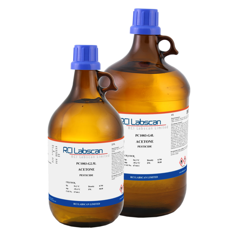Acetone, Pesticide - RCI LABSCAN LIMITED (EN)