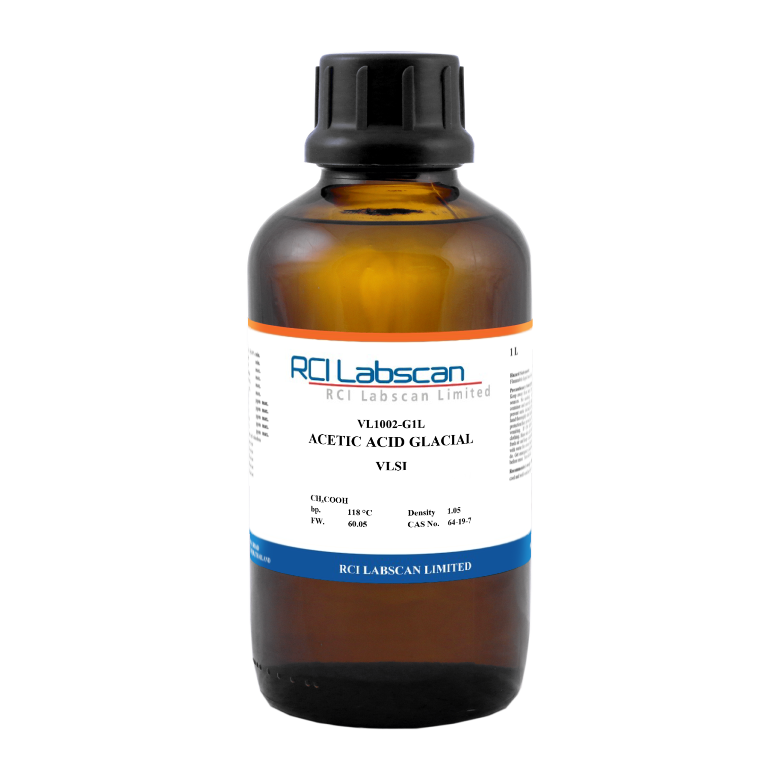 Acetic Acid Glacial, AR - RCI LABSCAN LIMITED (EN)